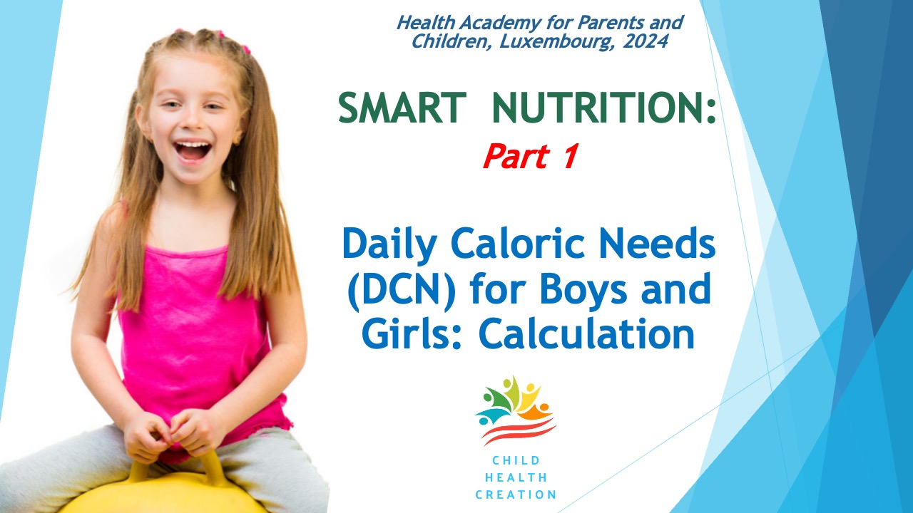 Smart Nutrition Guide For Children @ 49,00 € | Child Health Creation